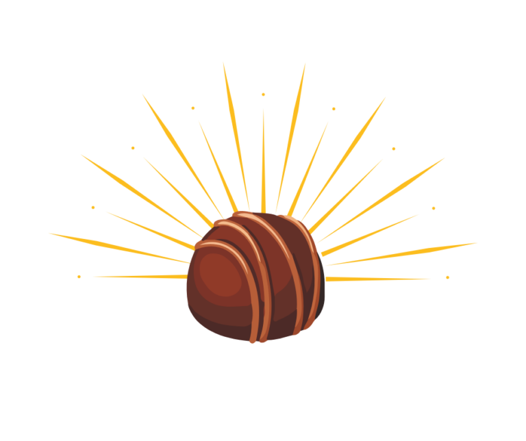 Rainbow Sunburst Truffles Recipe - Tabi Slick